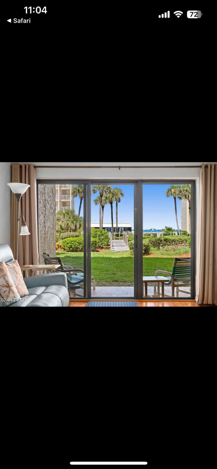 Updated First Floor Beach Condo - New Smyrna Beach, FL