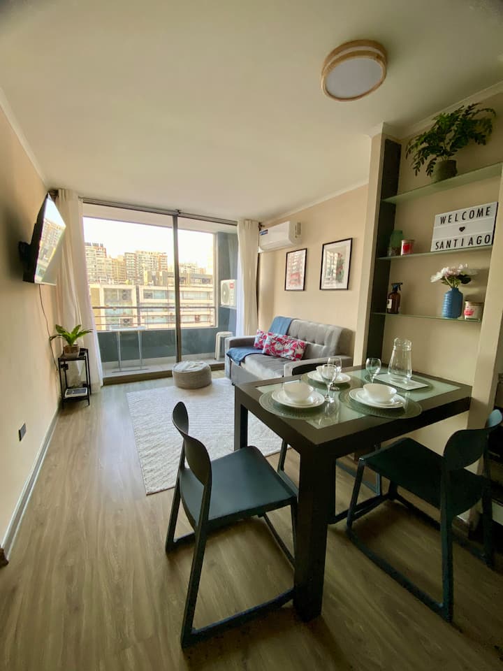 Departamento Centro De Santiago, Estacionamiento - Santiago