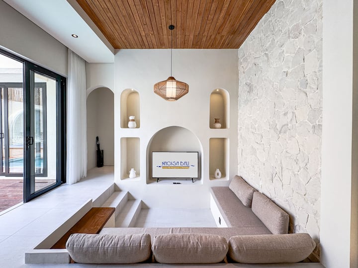 Simple And Fresh 1 Bdr Honeymoon Villa In Canggu - Canggu