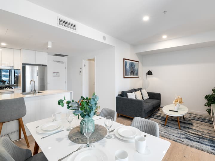 City-view 1br Convenient Modern Apt/free Parking - Brisbane