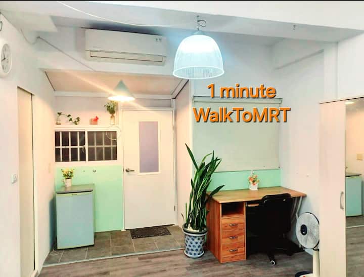 Mrt綠園大套房可月租，近市政府、國家戲劇院、逢甲夜市、中央公園。 - Taichung City