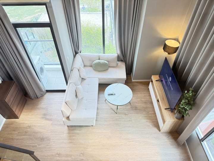 C16d-rama9超大loft三房-免费健身房泳池 - Bangkok