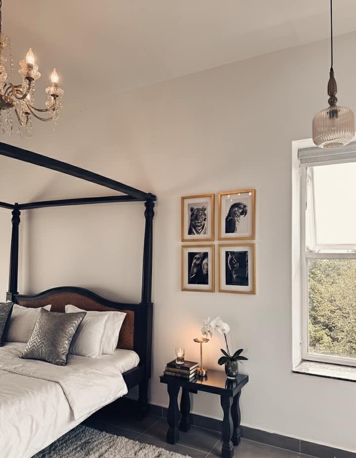 Privé Residence - Opulent Stone Villa In Corbett - Jim Corbett National Park