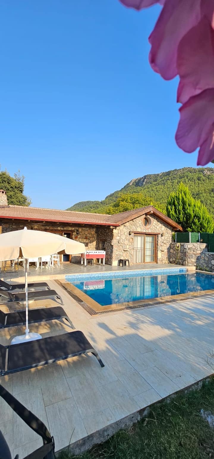 Fethiye'de öZel Havuzlu Konforl Villa 2+1 ÖLüdeniz - Kayaköy