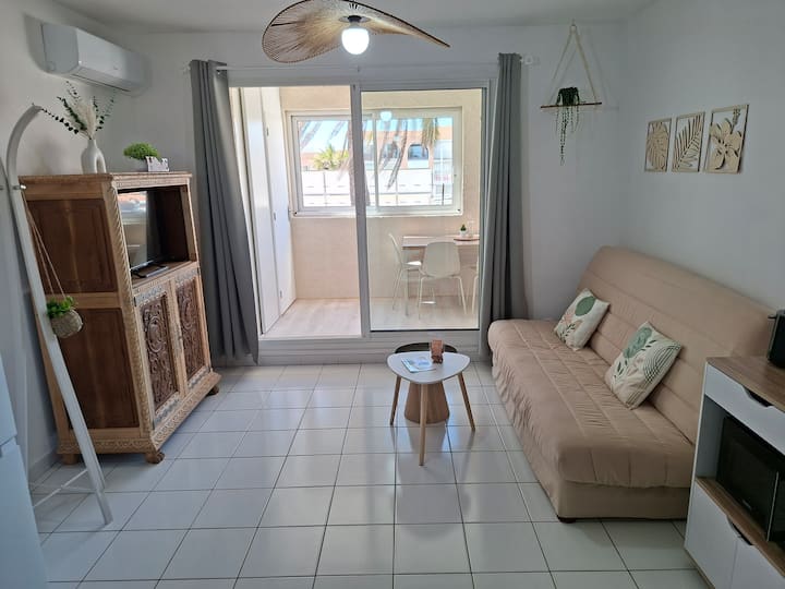 Appartement Cosy T2 Bis Au Cœur De Vias Plage - Vias