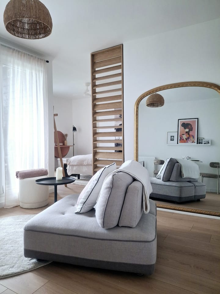 Appartement Chic Avec Terrasse - Accès Paris/orly - Athis-Mons