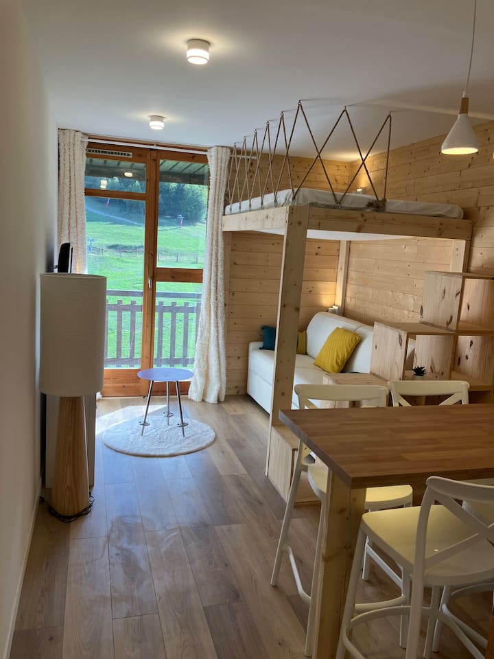 Studio 21m2 Pied De Piste à Bonascre - Ax-les-Thermes