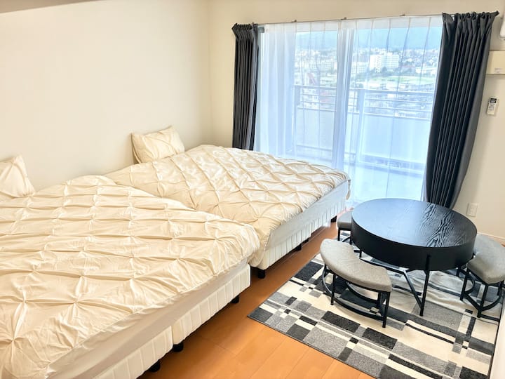 最上階で眺望最高！コンビニ・スーパー近く！ららぽーと福岡まで10分！博多区の貸切ホテル - Fukuoka