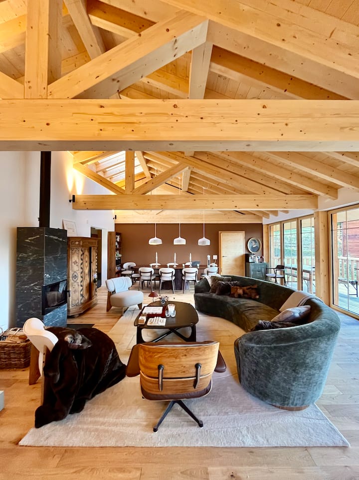 La Tzoumaz Lodge -Luxury Chalet - La Tzoumaz
