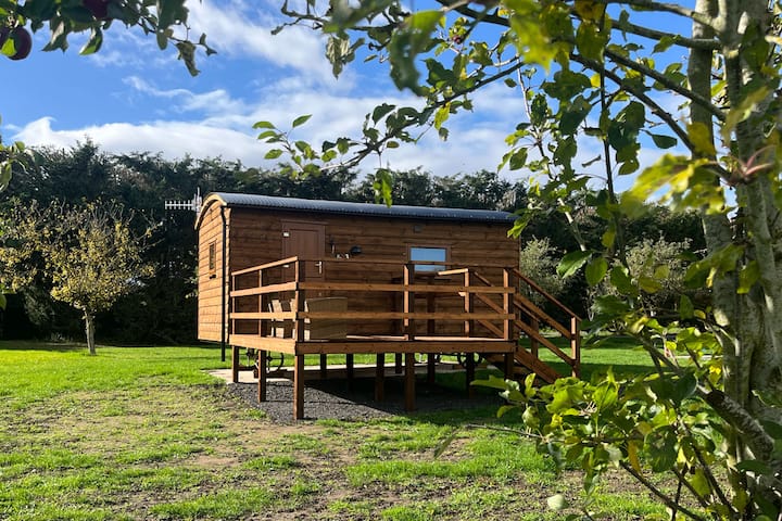 Handcrafted Shepherd’s Hut With Ensuite & Wi-fi - Warwick