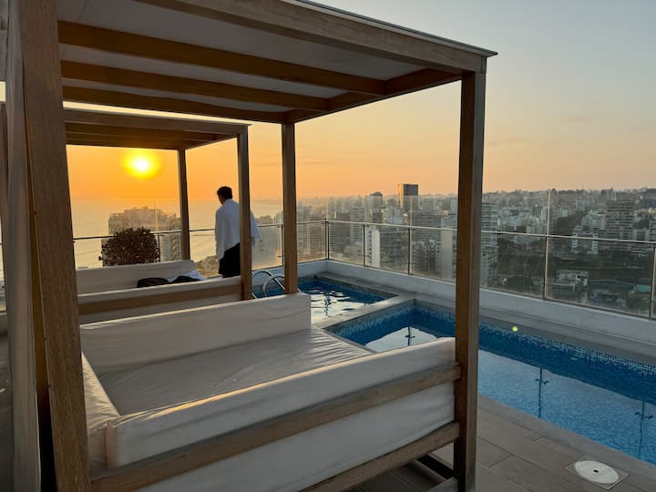 Apartamento Moderno Con Vista Al Mar En Barranco. - Lima