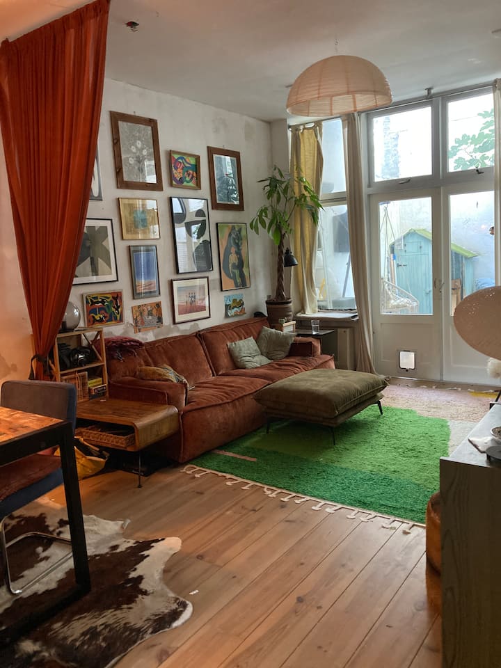 Gezellig Appartement Naast Het Centraal Station. - 哈倫