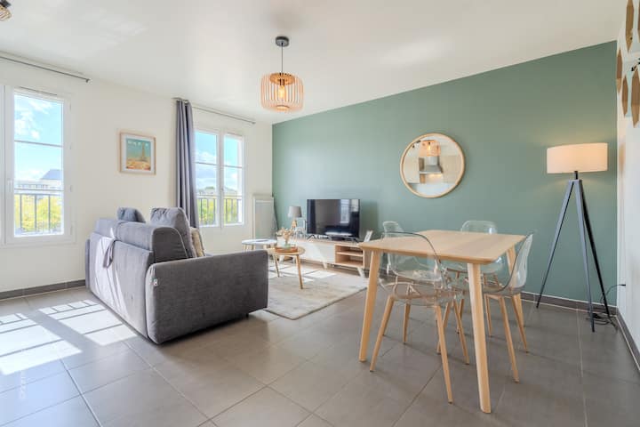 Magnifique Appartement – Proche Disney & Paris -4p - Serris