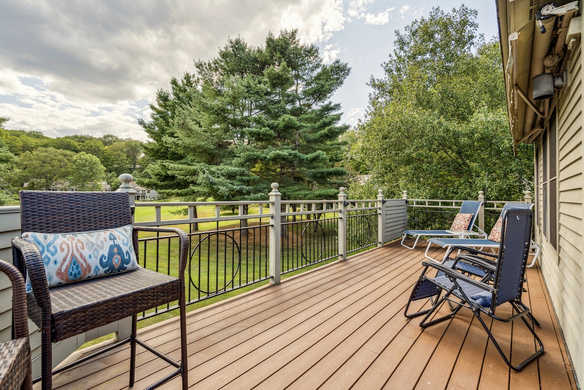 Stadthaus mit Blick auf das 12. Loch in Quechee - Häuser zur Miete in ...