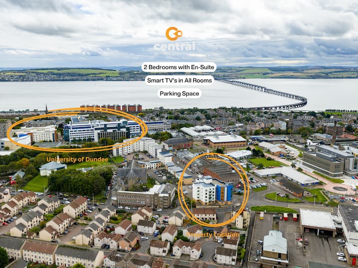 2 Bedrooms - 2 Bath - Parking - Close To Uni - Dundee