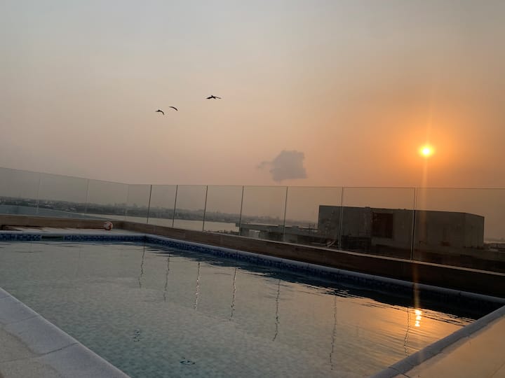 Charmant 2p,cocody M’badon, Piscine Vue Sur Lagune - Abidjan