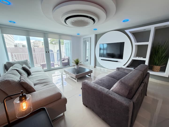 Beach Front With Pool Touristic Area Sleep 4 - 