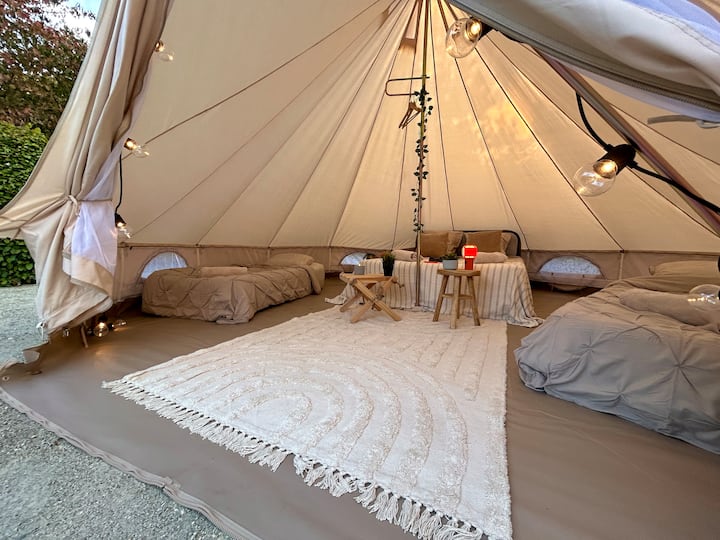 Luxe Glamping 4p @Entrance Mainstage, 2 Min Walk - Boom