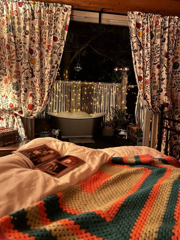 Cabin Eco Hideaway With Outdoor Bath Mountain View - North Wales