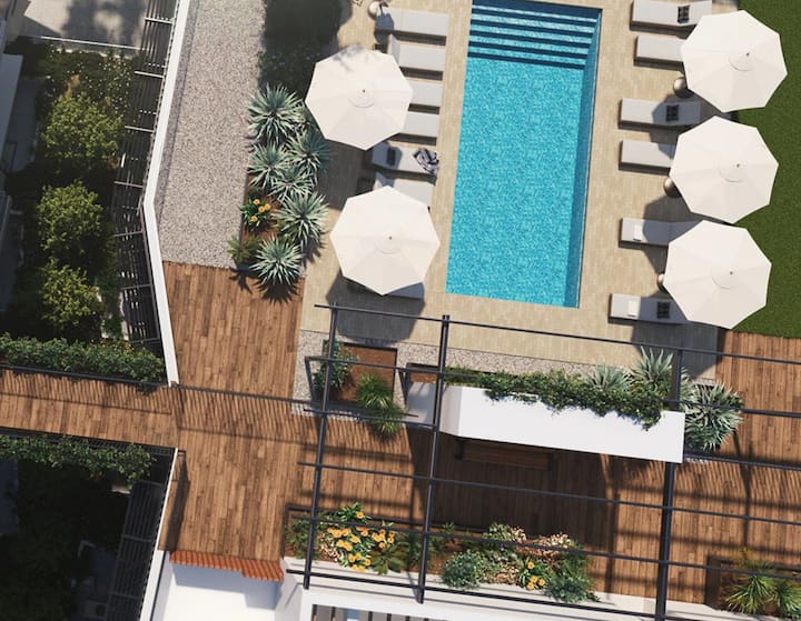 Walk To Beach | 2bdr| A/c & Pool/gym +Parking +W/d - Santa Monica, CA