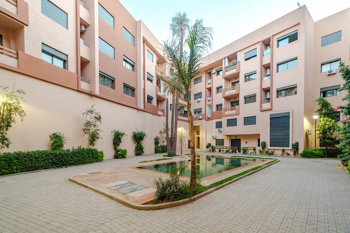 Vue Sur Piscine Au Centre De Marrakech • Parking - Marrakech