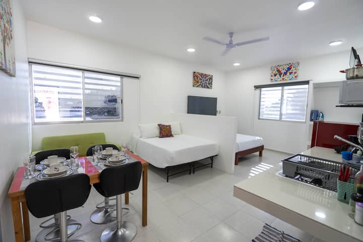 Departamento Centró Histórico Cancún. - Cancún