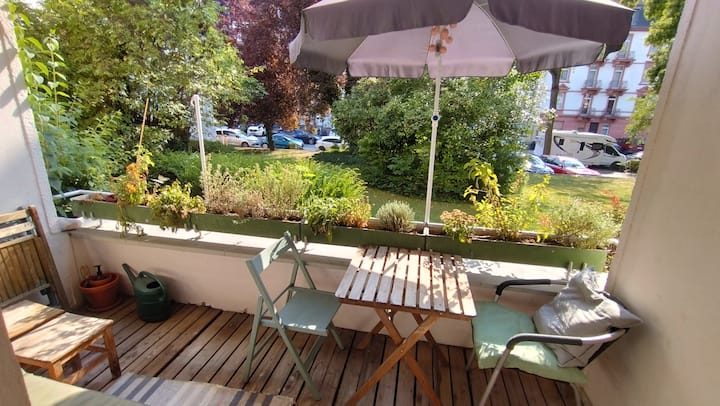 Komfortable Wohnung Für 4 Mit Balkon - Nahe Messe - Francoforte sul Meno, Germania