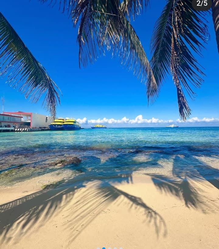 Amplio Estudio En Cozumel Condominio Frente Al Mar - Cozumel