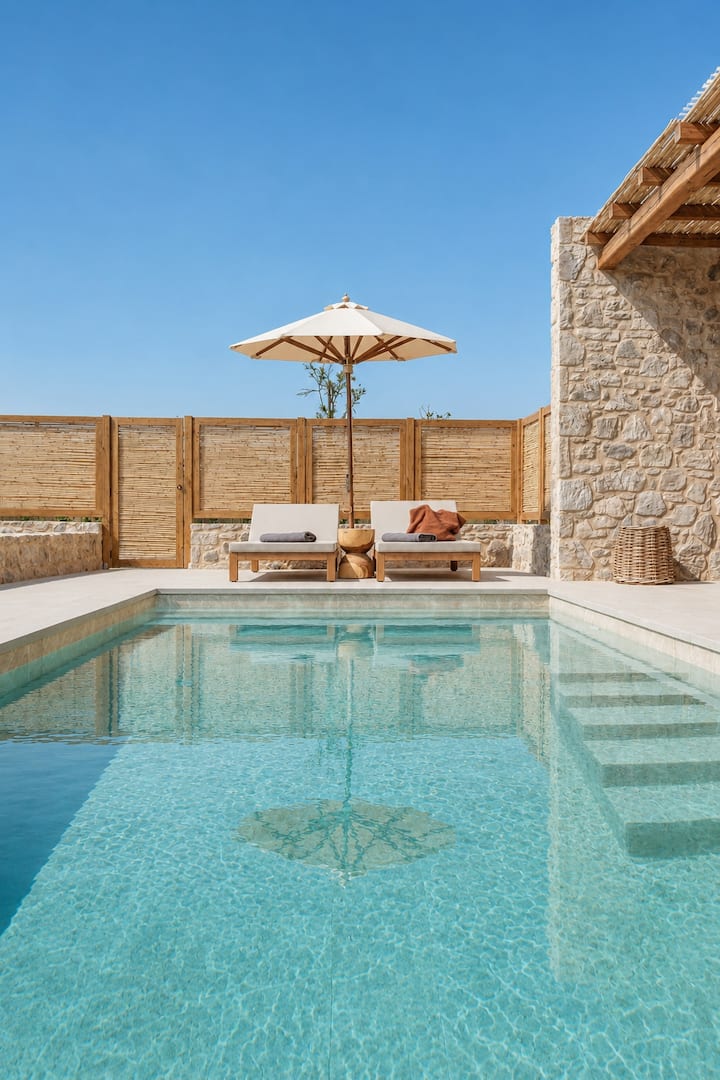 Elion Villas - One Bedroom With Private Pool - Kos