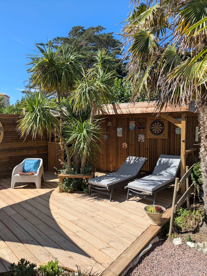 Maison Familiale à 50m De La Plage Jusqu'à 12 Pers - Jard-sur-Mer