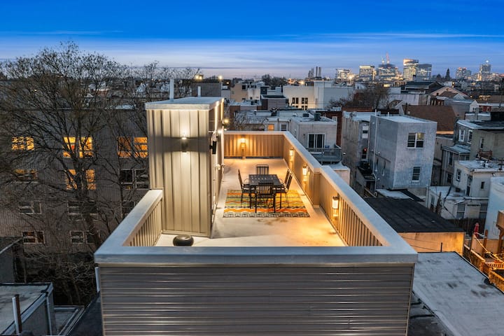 Lux 4br/4.5ba | Roofdeck Views | Steps To Subway - Philadelphie, PA