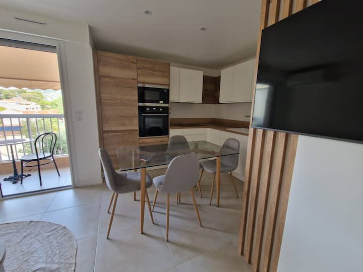 Grand Studio Avec Balcon à 10 Mn De Cannes - Le Cannet