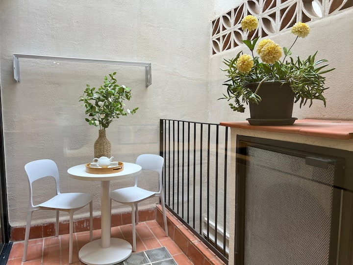 Loft Studio With Terrace. - Terrassa