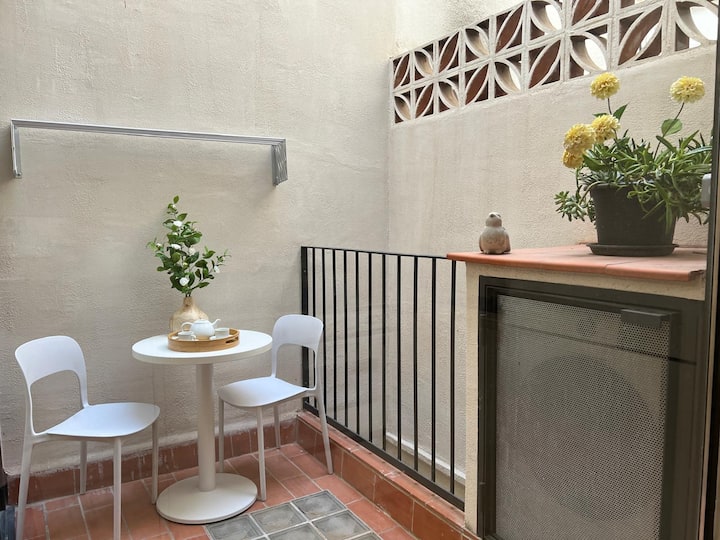 Loft Studio With Terrace. - Terrassa