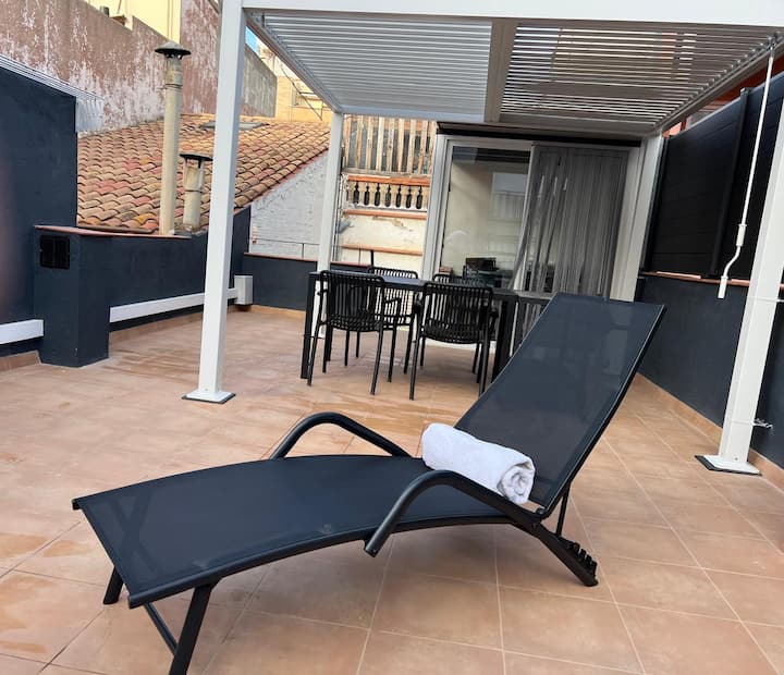 Loft Studio With Terrace. - Terrassa
