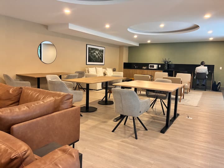 Brand New Loft & Co Work & Pool & Gym - Mexico