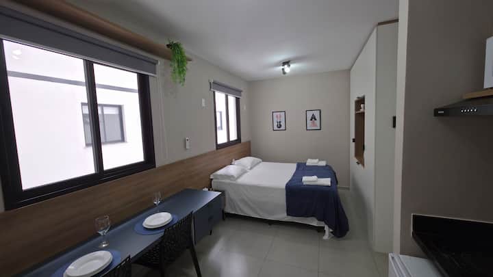 Studio Near Usp With Pool And Gym - São Carlos