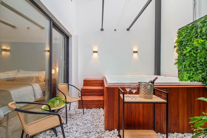 Luxury Provenza 2bed 2bath Jacuzzi - Medellín