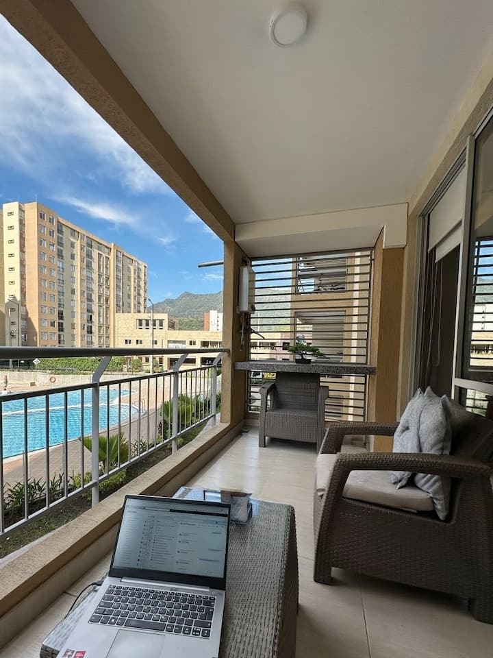 Lindo Y Moderno Apartamento Con Piscina Y Jacuzzi - Villeta