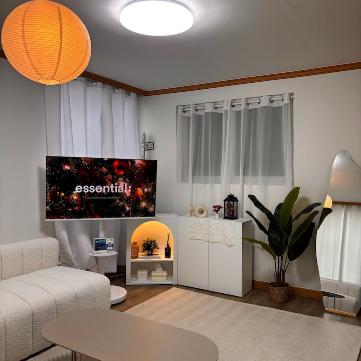 최대8명/침대4/주차/대전역/야구장/성심당/짐보관/주차/비데/ - Daejeon