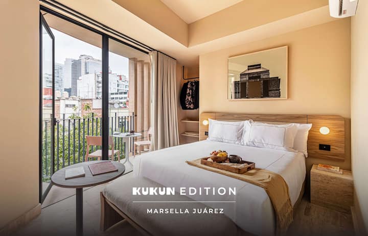 Marsella, A Kukun Edition | Premier Studio Balcony - Ciudad de México