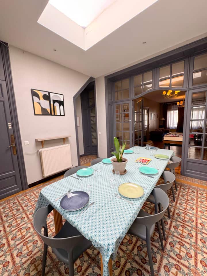 Grande Maison Simple Et Pratique – 10 Pers - Roubaix