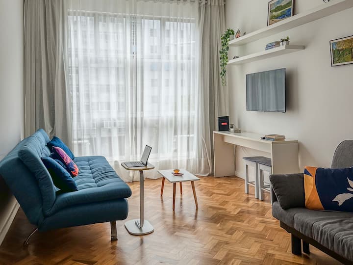 Aconchego Em Copacabana Conforto E Vista Pro Mar - Rio de Janeiro