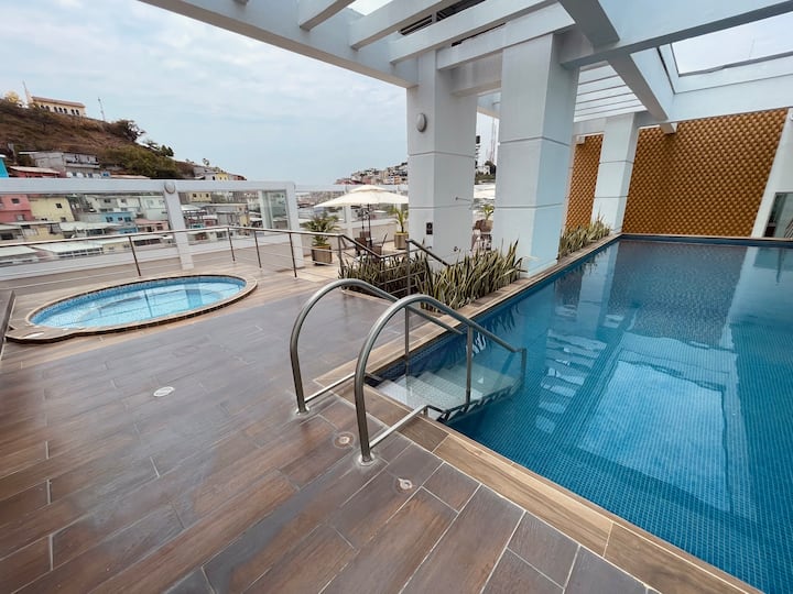 Suite Ejecutiva Puerto Santa Ana Riverfront / Pool - Guayaquil