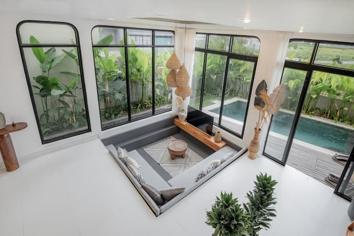 Berawa Private Villa • Pool • Rice Field View - Australie