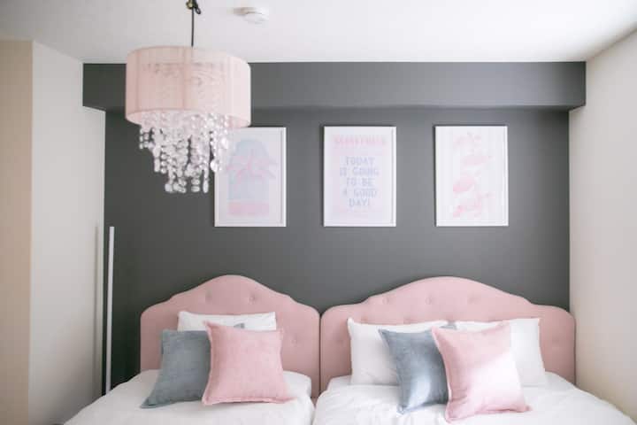 【Openセール】石川町駅5分|姫な女子旅|カップル|横浜元町・中華街・山下公園すぐ|最大3名 - Yokohama