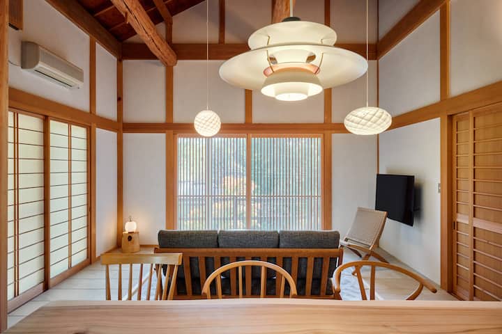 【美肌温泉貸し切り】宮大工建築＋北欧スタイル （98㎡） 一棟貸し温泉宿 - Tochigi