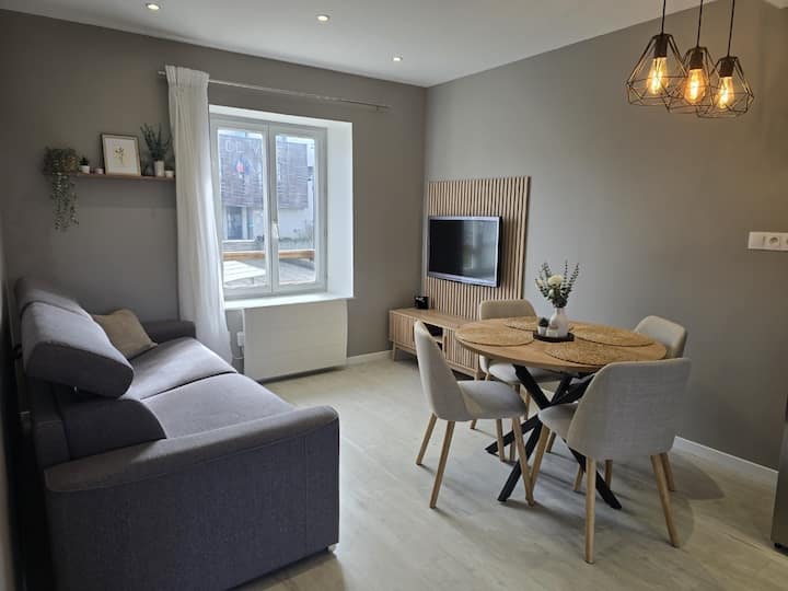 Grand Appartement Moderne, Parking -Proche Walibi - Isère