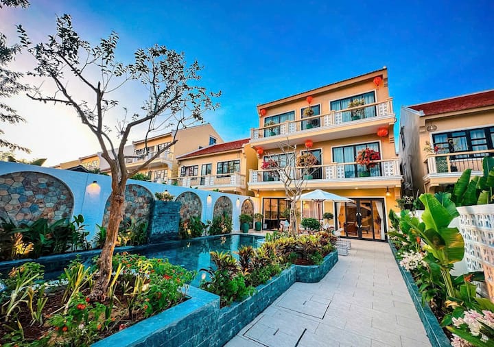 [Flood Free] Hometownvillas 6br/pool/bbq - Hội An