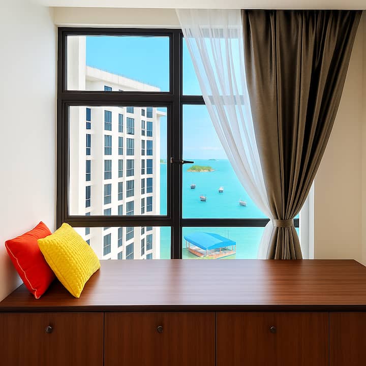 Seaview Kk Centre Hotspot The Shore @ Mixma Suites - Kota Kinabalu